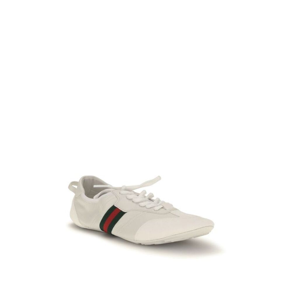 Gucci | Shoes | Gucci White Calf Leather Bos Taurus Low Top Womens ...